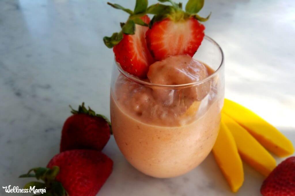 Fruit Smoothie Sorbet Recipe | Wellness Mama