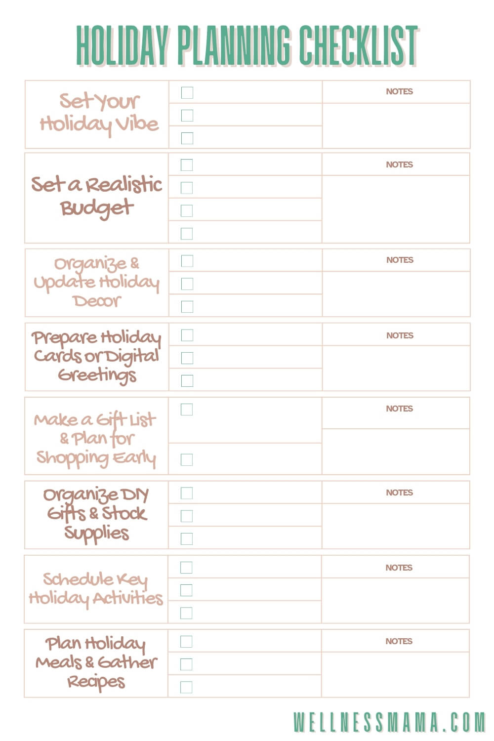 My Guide to Holiday and Christmas Planning (to Save Your Sanity!)