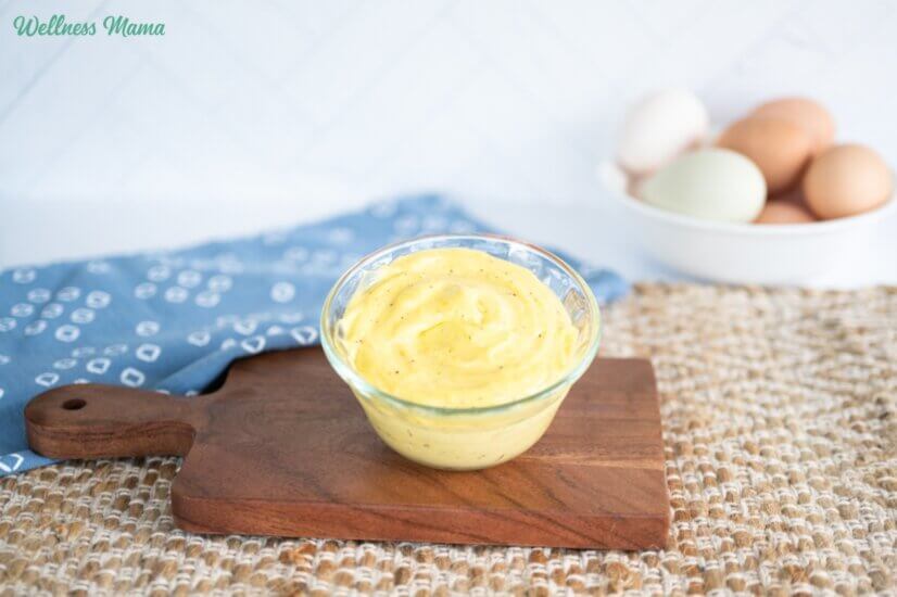 2-Minute Healthy Homemade Mayo