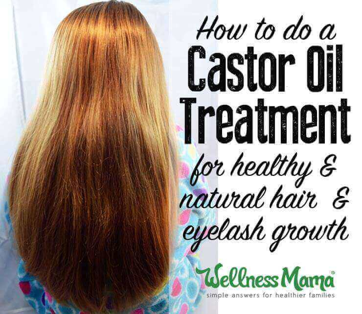 How to Use Castor Oil for Hair (Grow Beautiful Hair Fast) | Wellness Mama