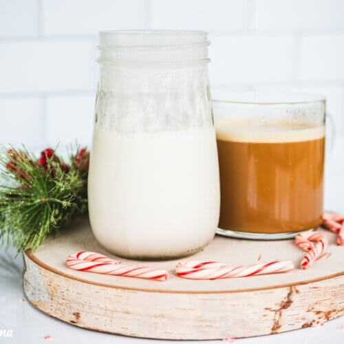 Homemade Peppermint Mocha Creamer (Dairy-Free) - Transform Your Life ...