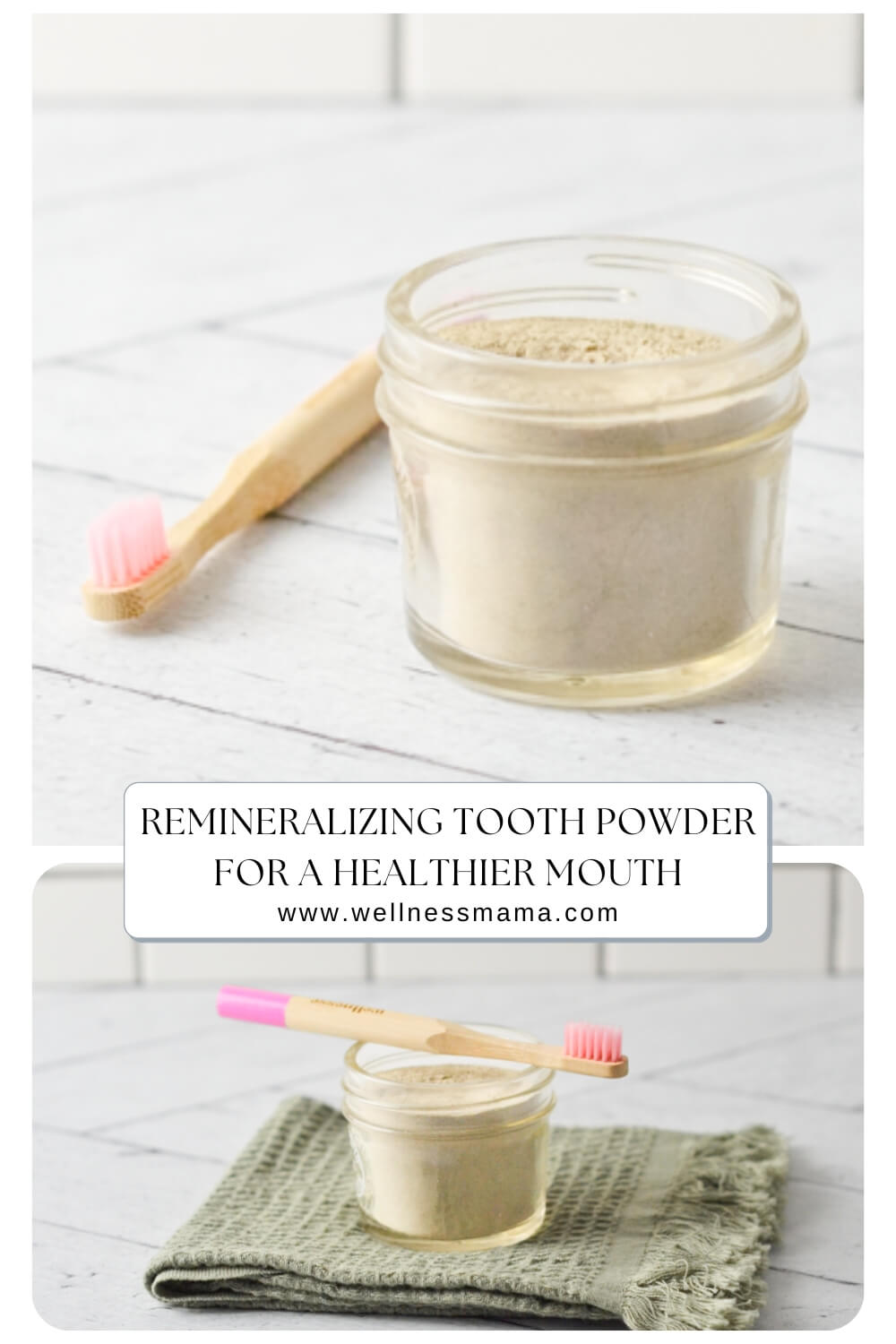 Remineralizing Tooth Powder Recipe – Goodness Nature