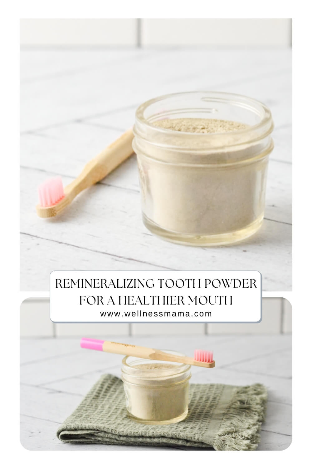 Remineralizing Tooth Powder Recipe