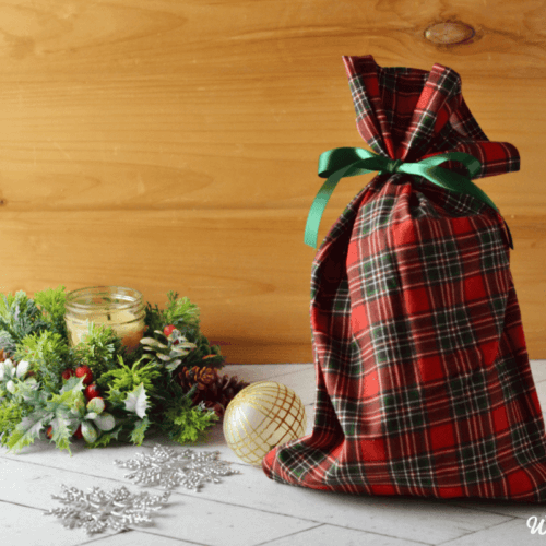 How to Make Reusable Cloth Gift Bags