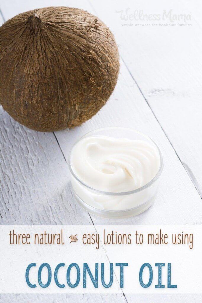 3 Natural Coconut Oil Lotion Recipes | Wellness Mama