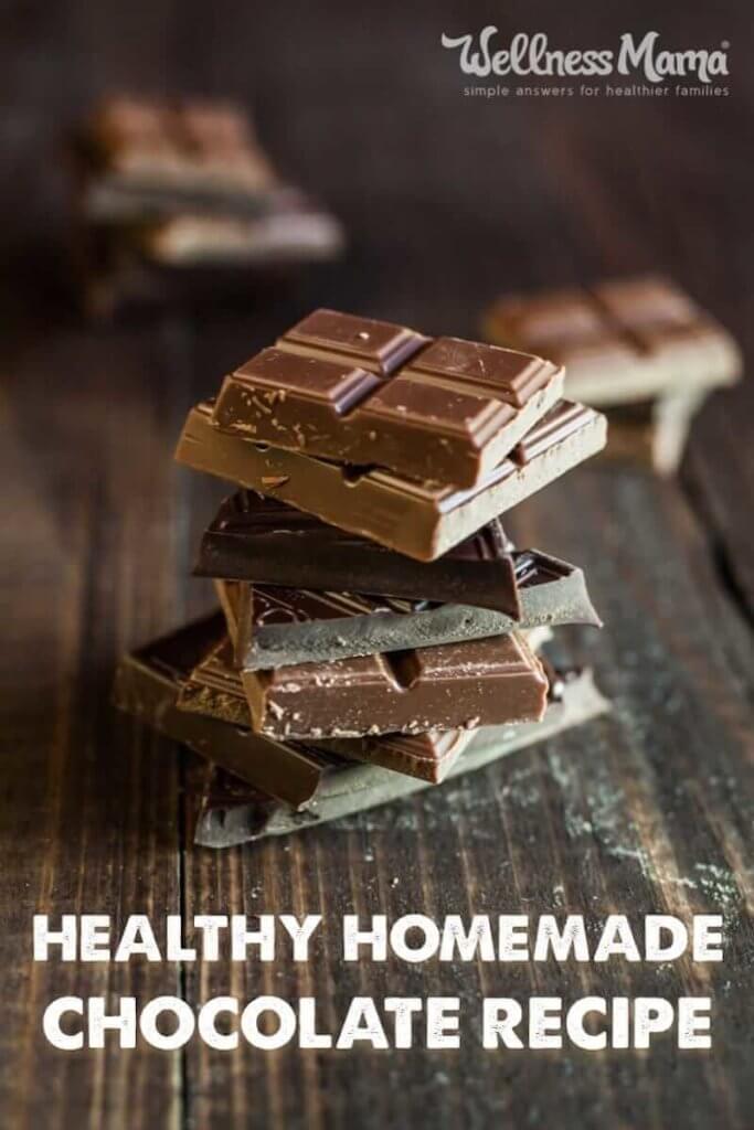 Healthy Homemade Chocolate Recipe | Wellness Mama