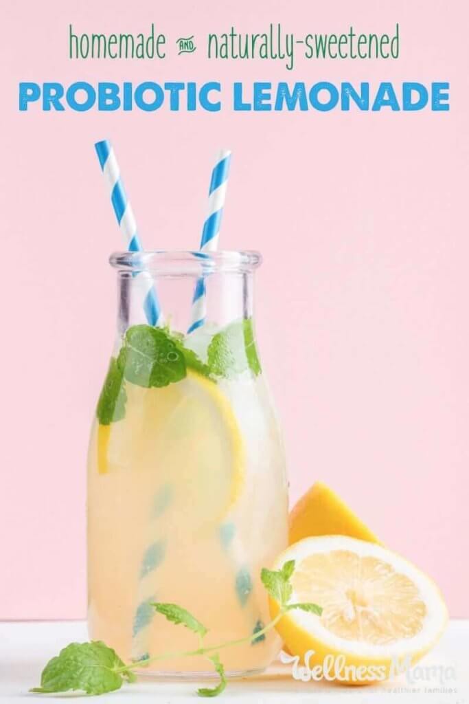 Delicious Probiotic Lemonade Recipe | Wellness Mama