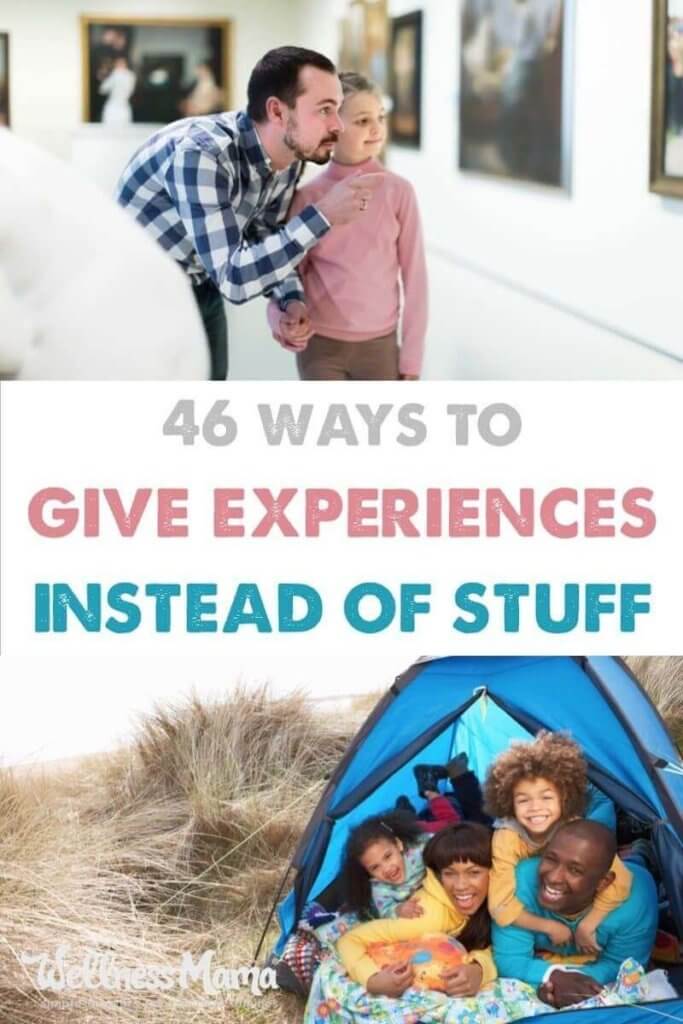 53+ Ways to Give Experience Gifts Instead of Stuff This Year