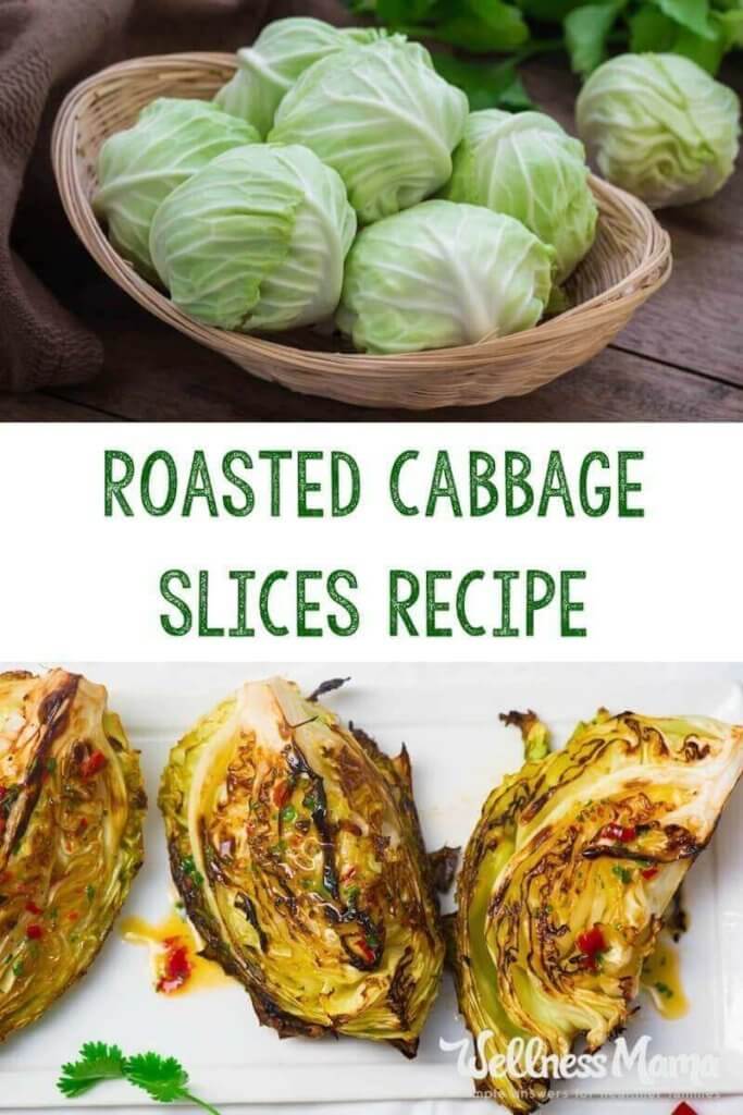 Roasted Cabbage Slices Recipe | Wellness Mama