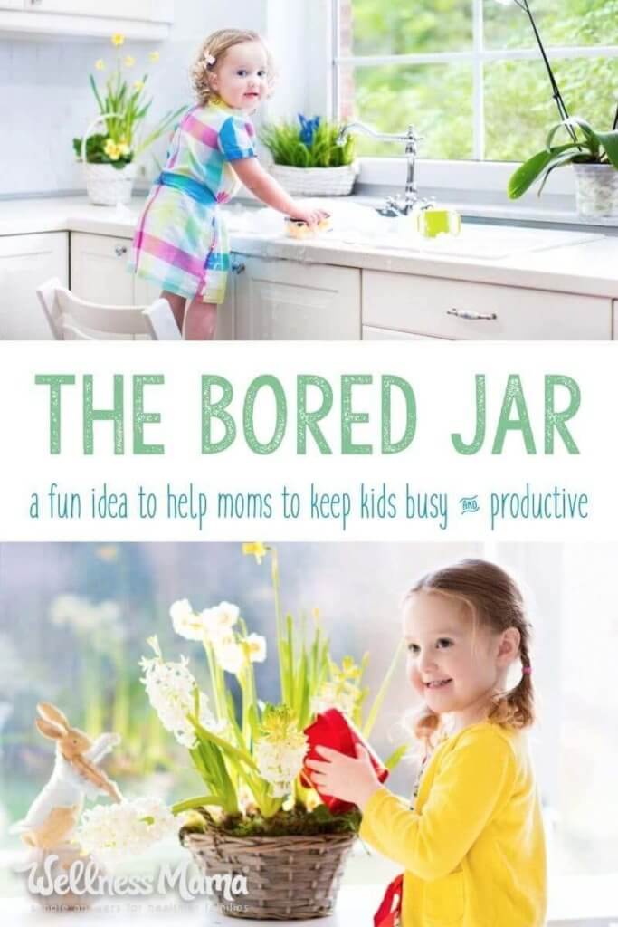 The Bored Jar: An Easy Tip for Moms | Wellness Mama